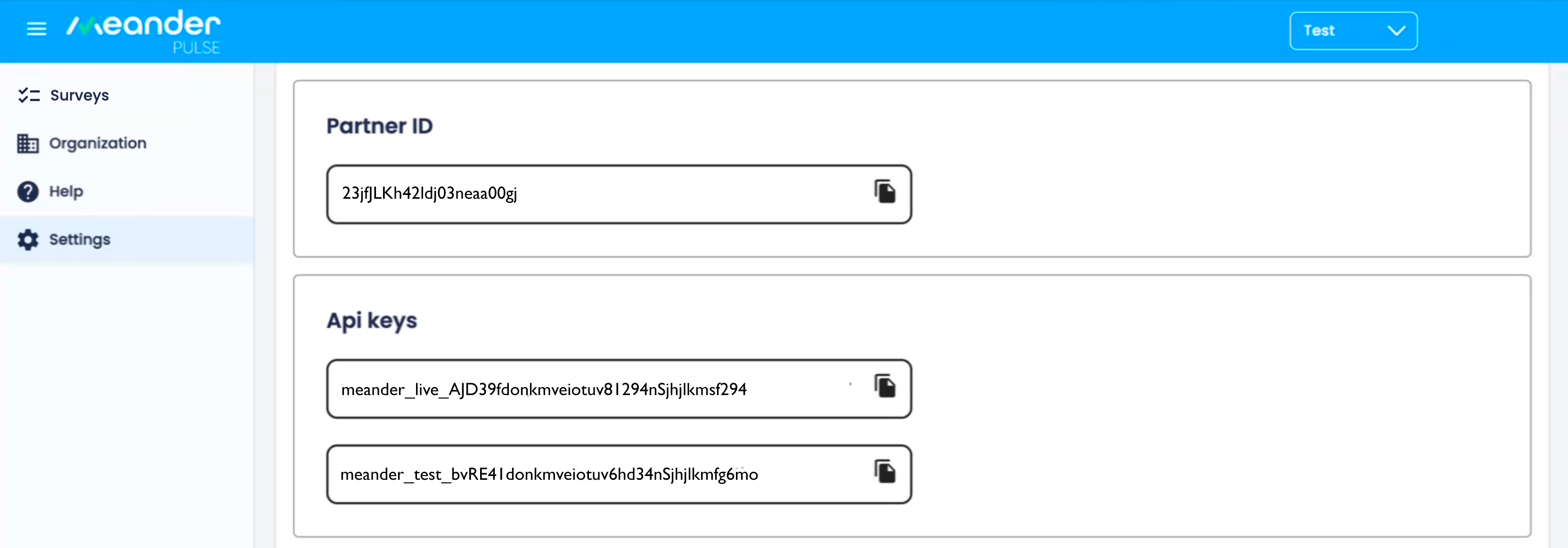 Meander Pulse API Documentation